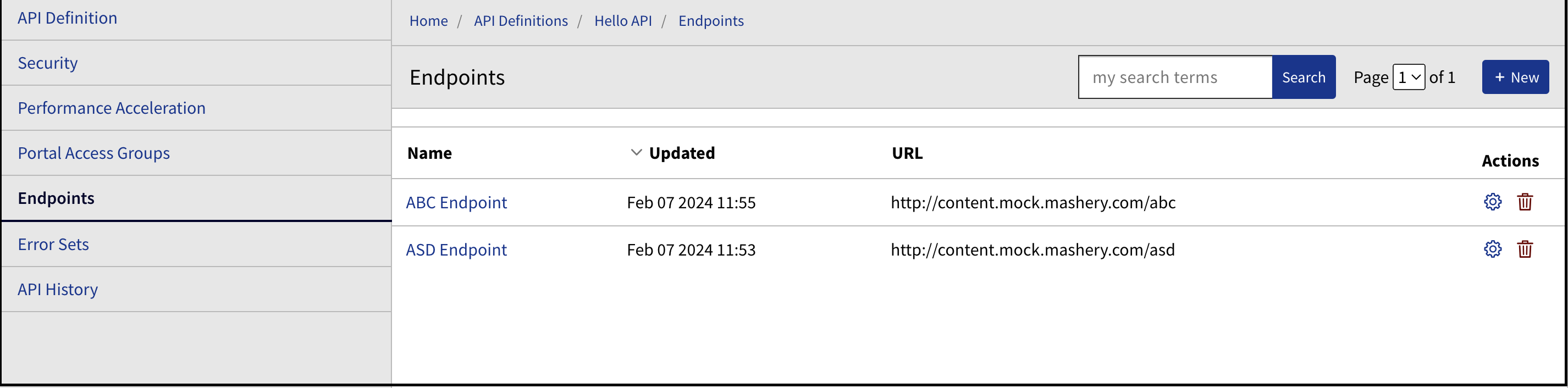 Configuring API Definitions and Endpoints | Boomi Documentation