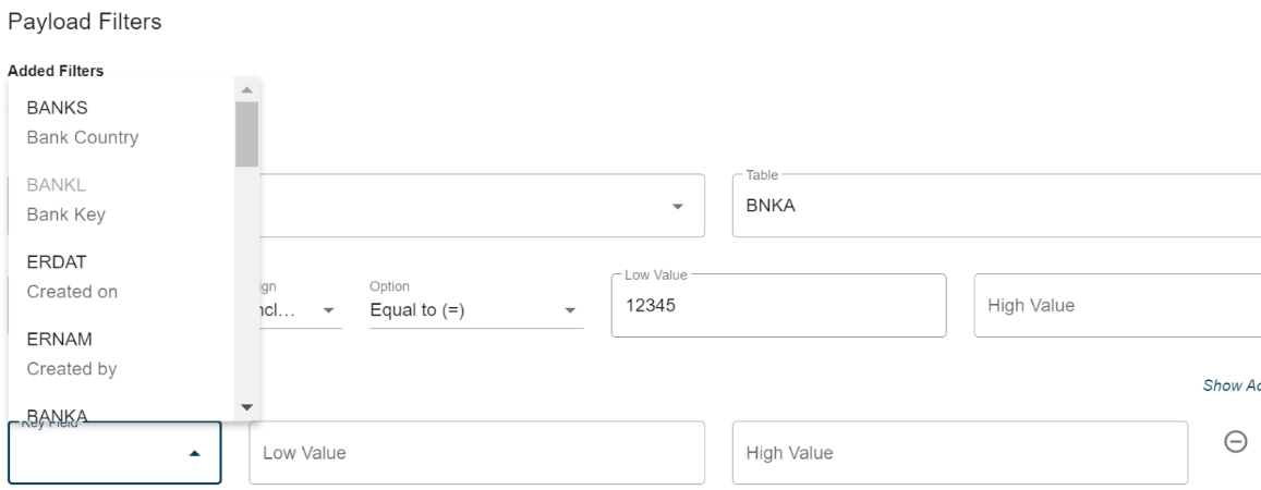Payload Filter | Boomi Documentation